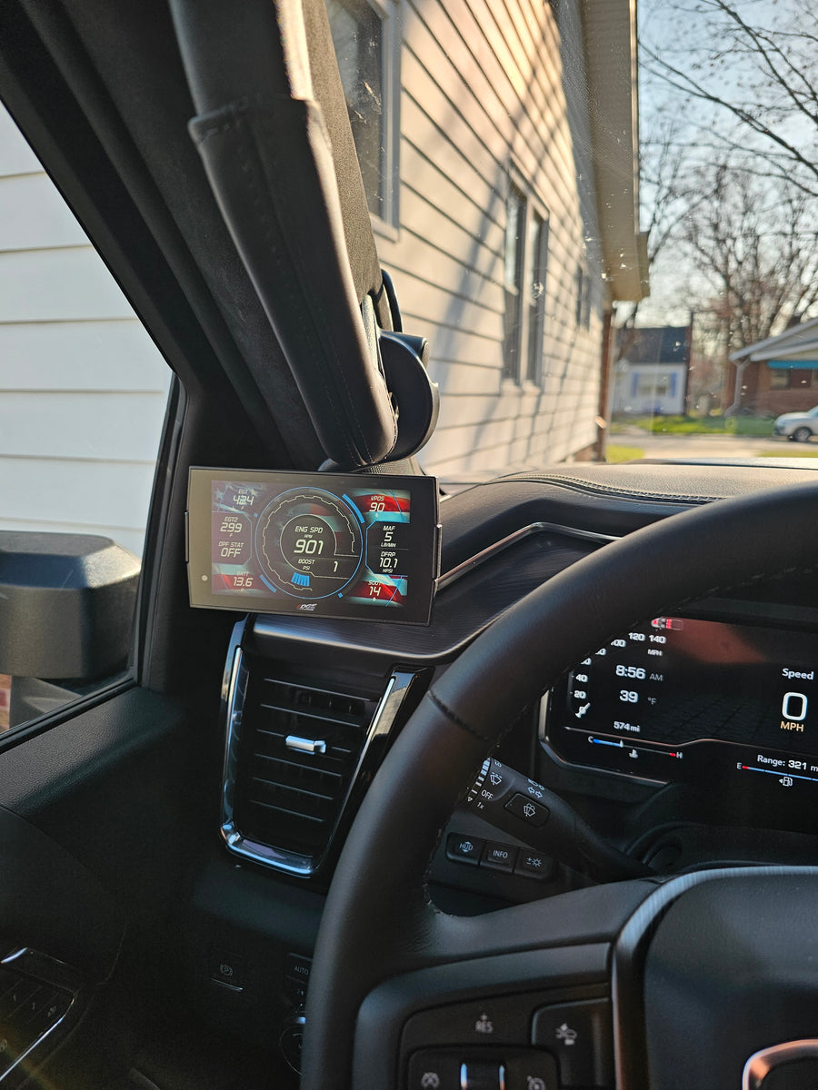 D1 Customs 2024+ GM HD Truck A-Pillar CTS1/2/3 Monitor Mount